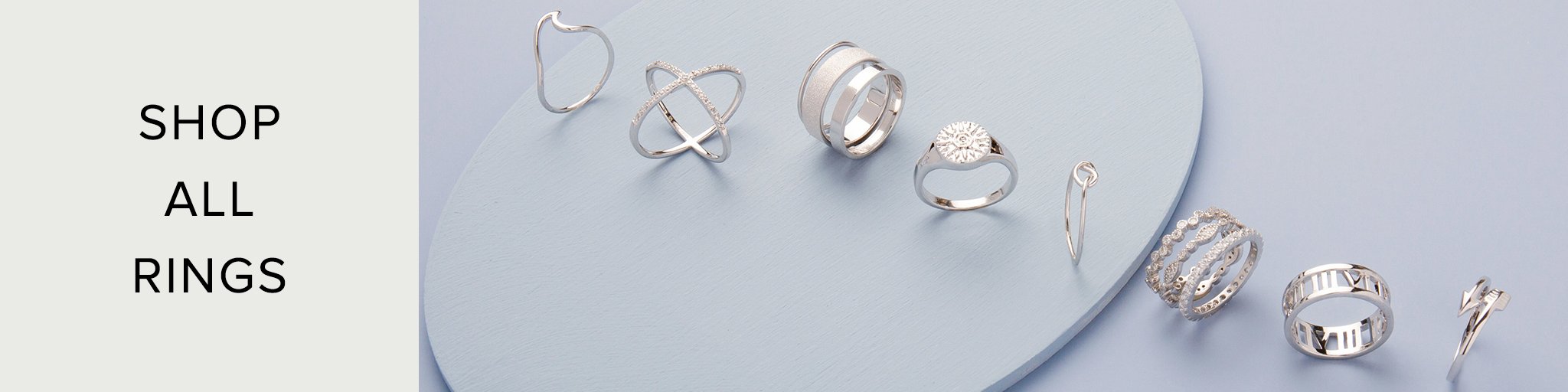 Sterling Silver Rings, Signet Rings, CZ & Opal Stacking Ring Sets ...
