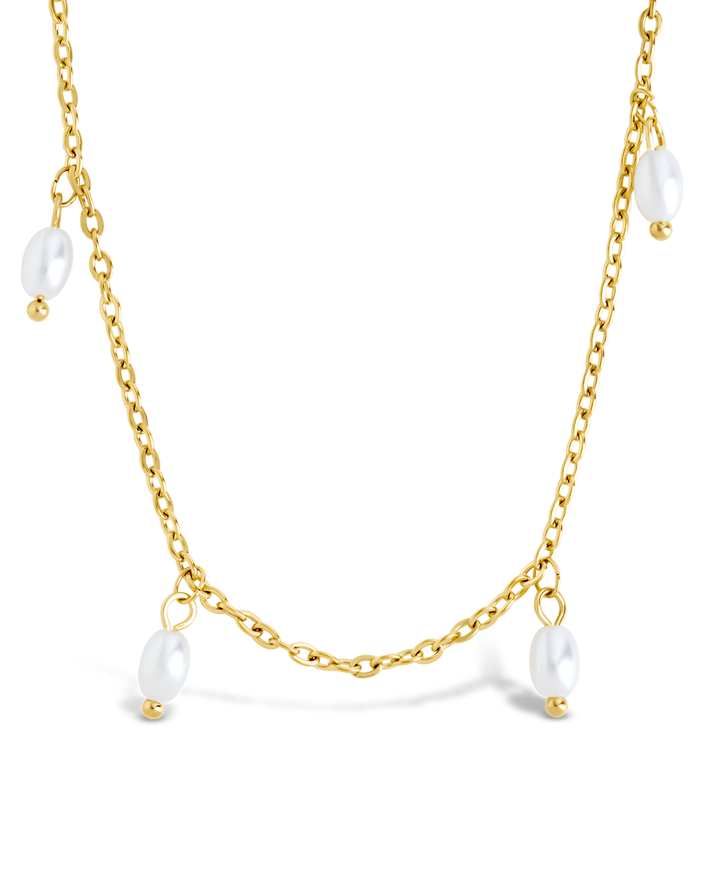 Celeste Pearl Body Chain – Sterling Forever