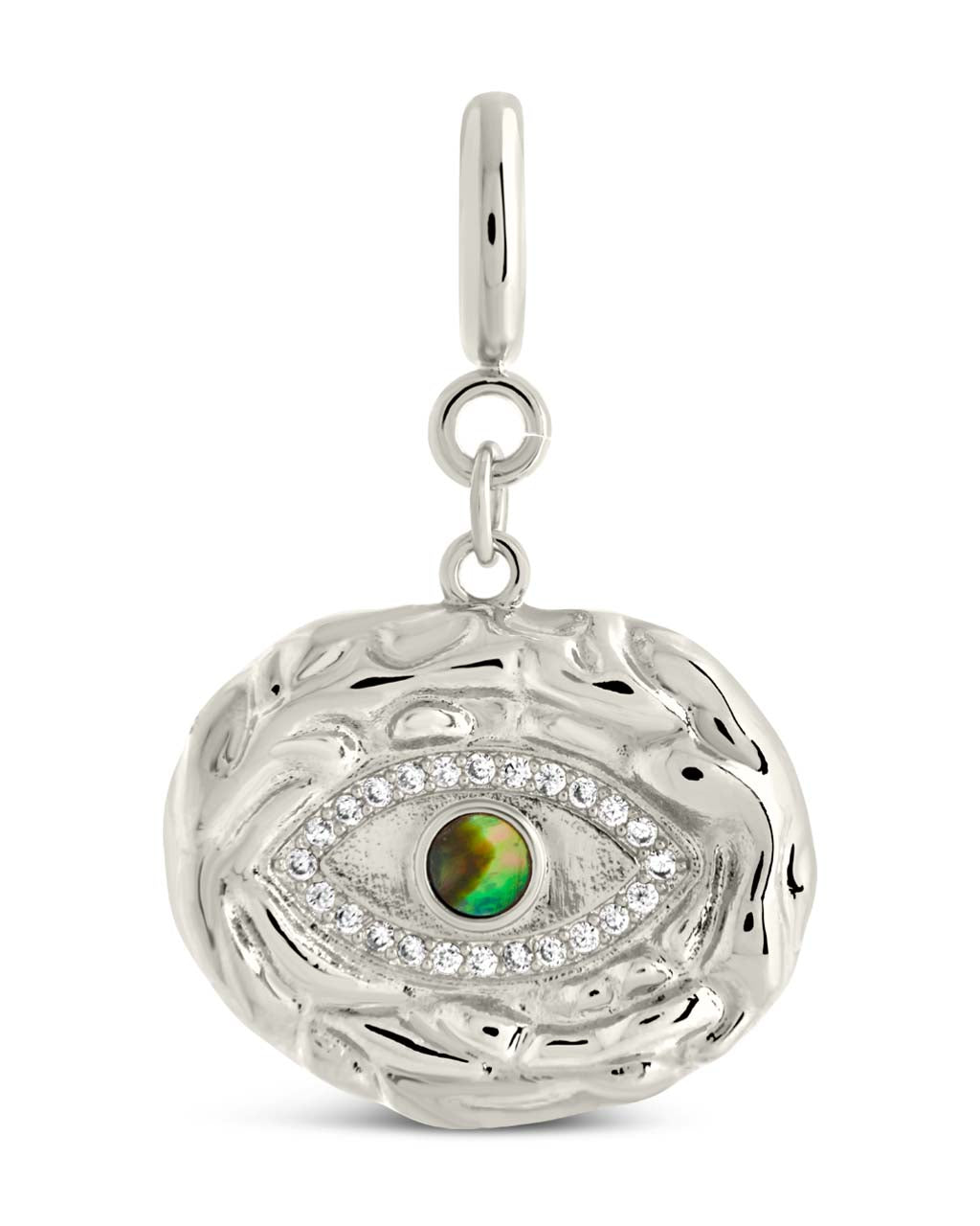 Molten Evil Eye Charm – Sterling Forever