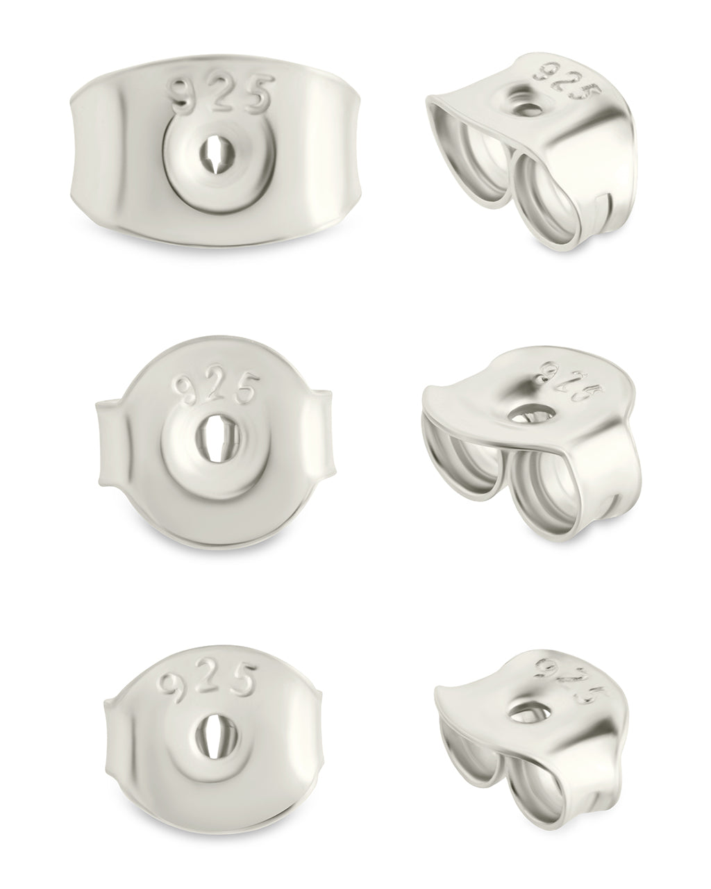 Sterling Silver Earring Backing – Sterling Forever