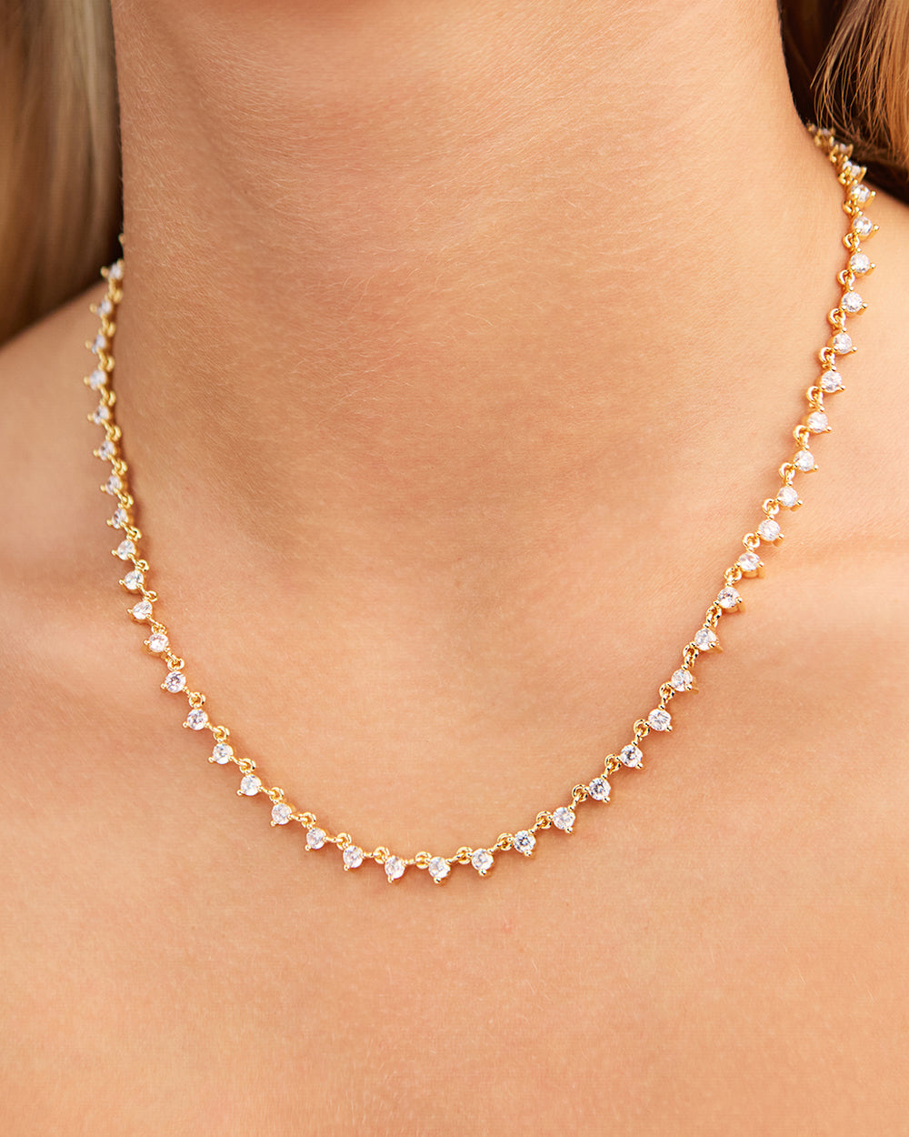 Sterling Silver Necklaces & Pendants, Cubic Zirconia CZ Necklaces ...