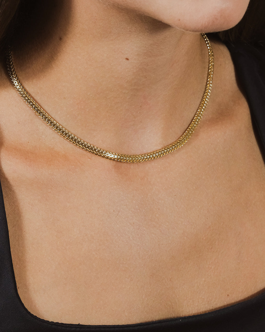 Flat Link Chain Necklace – Sterling Forever