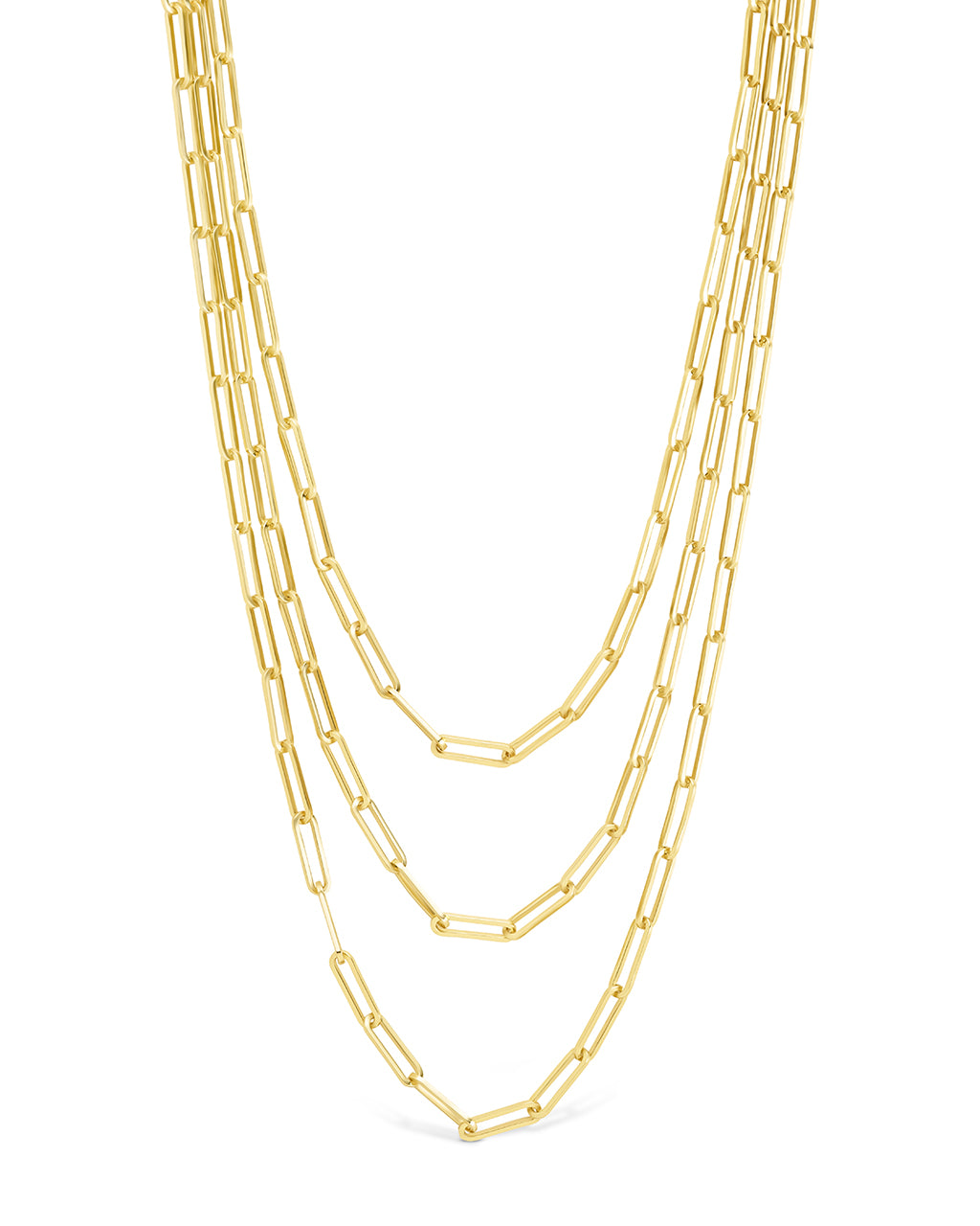 Sterling Silver Paperclip Chain Necklace – Sterling Forever