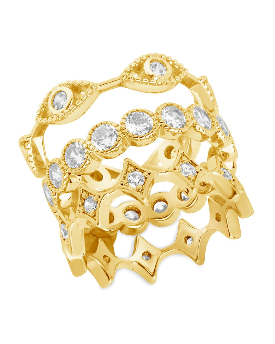 Sterling Silver Rings, Signet Rings, CZ & Opal Stacking Ring Sets – Sterling Forever