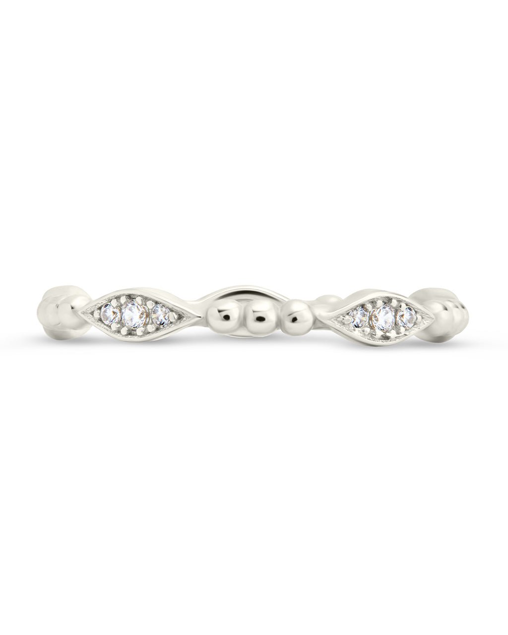 Sterling Silver Lydia CZ Bubble Ring – Sterling Forever