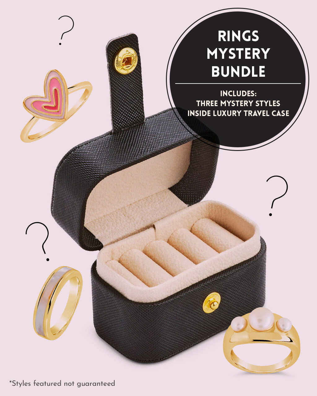 Ring Mystery Bundle & Ring Jewelry Case – Sterling Forever