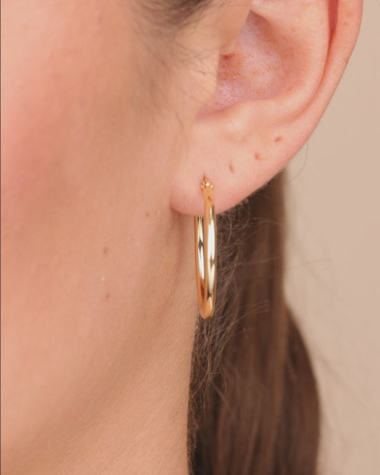 Classic Sterling Silver Hoop Earrings – Sterling Forever
